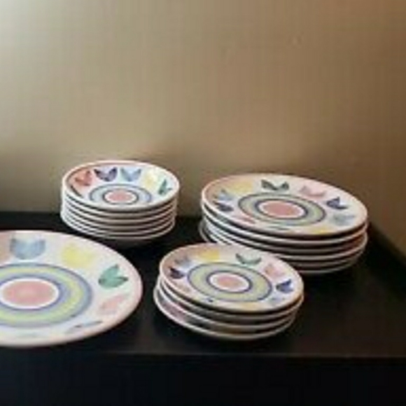 Caleca | Dining | Caleca Handpainted Made In Italy Plates | Poshmark